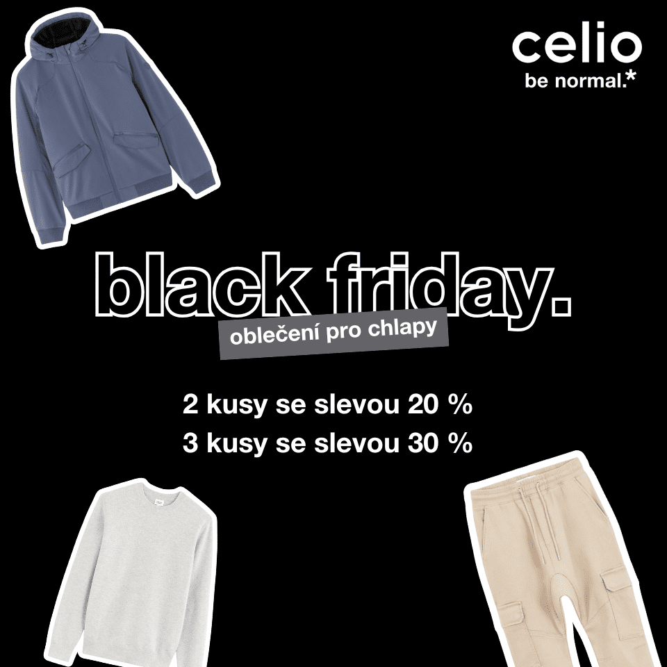Celio – Black Friday | OC Letňany
